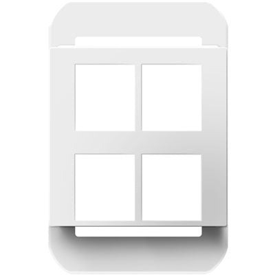 4-Port Keystone Frame