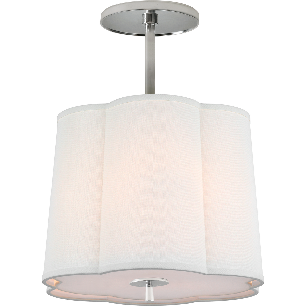 Visual Comfort Signature Collection Simple Scallop Hanging Shade