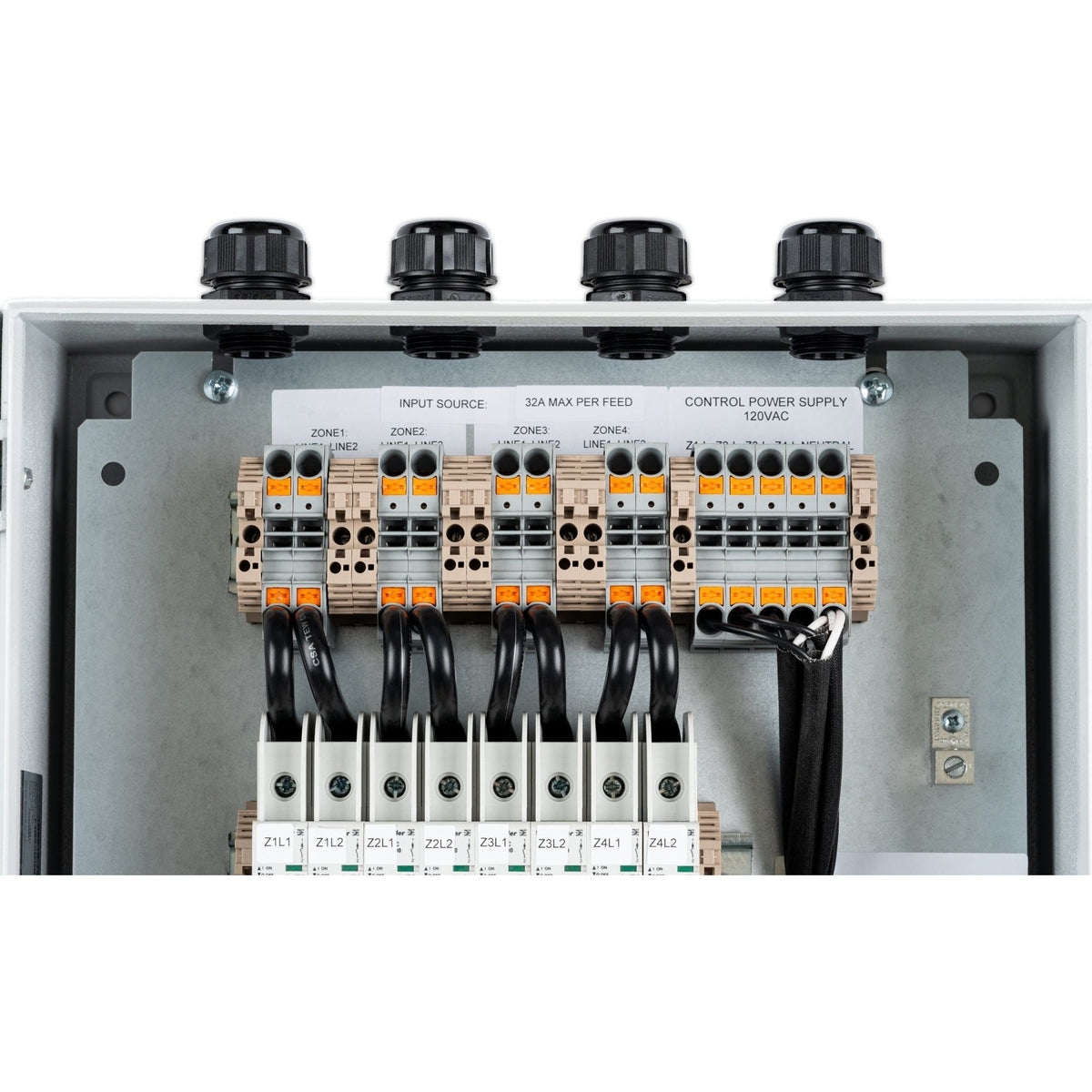 3 Zone 120V to 240V Contactor Box