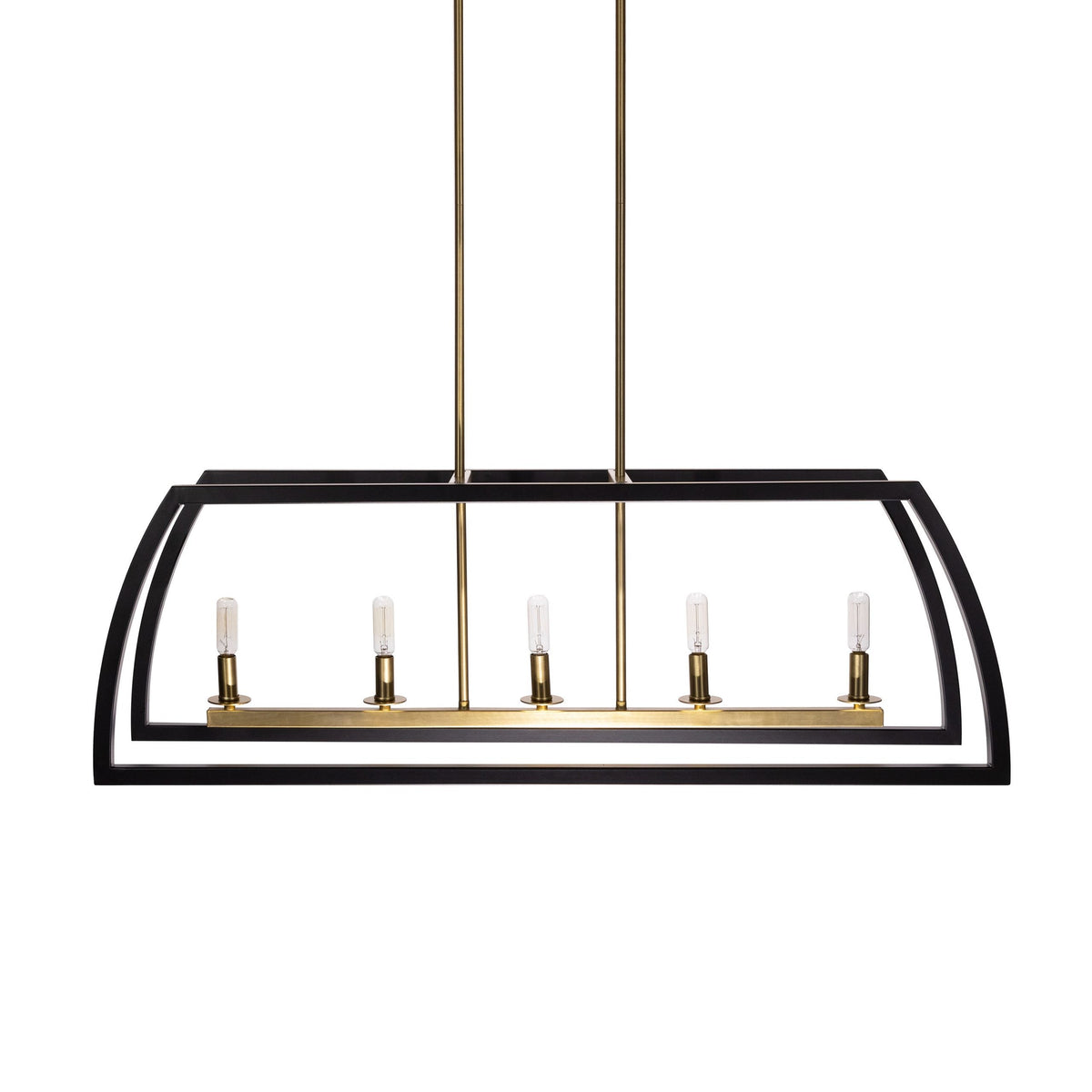 Segments 5-Light Linear Pendant