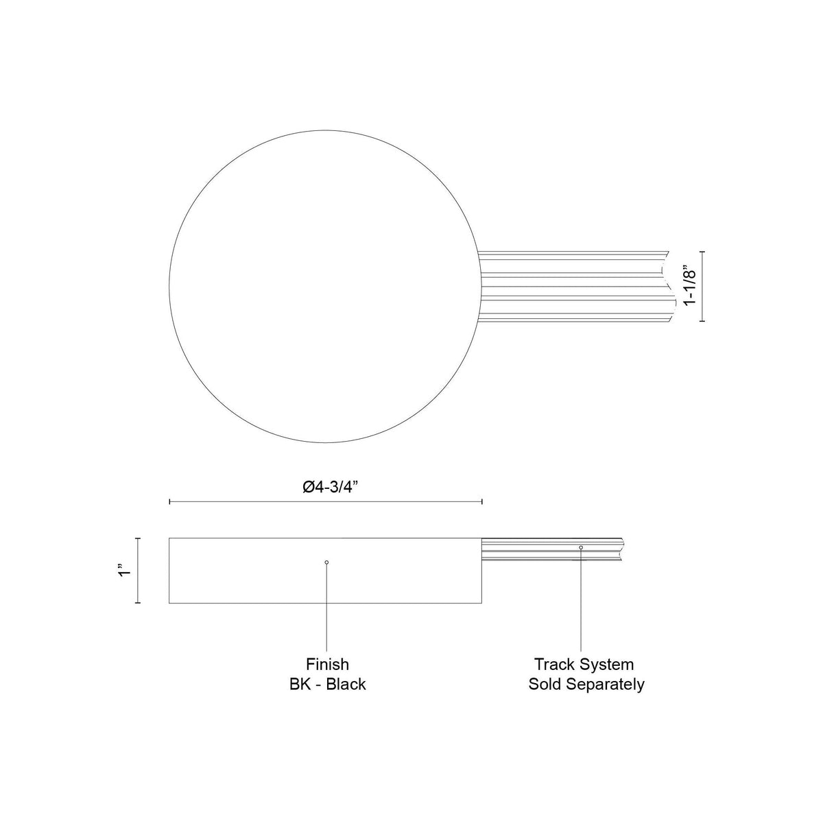 Trilo Track 4" Trilo Track Canopy and Driver Cover