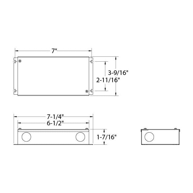 48W 24V Dimmable Hardwired Driver (One Output)