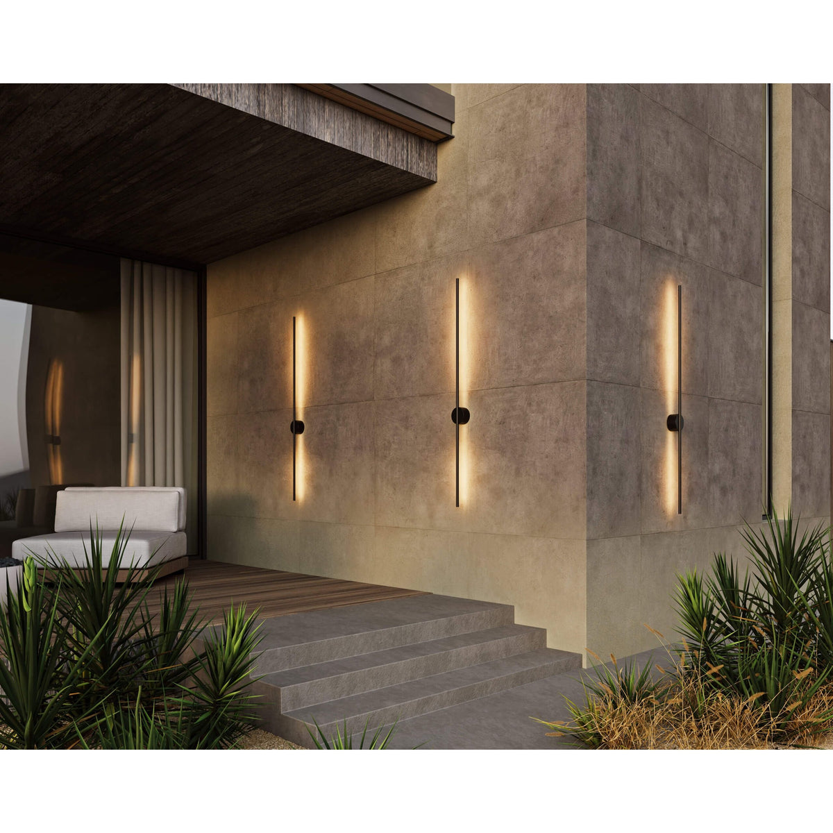 DALS Midnight 60" Indirect Linear Wall Sconce | Carrington Lighting