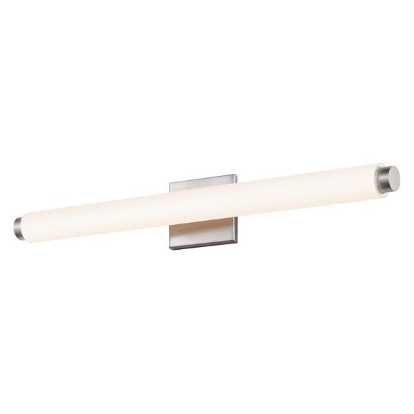 Tubo Slim LED 24" LED Bath Bar with Drum Trim