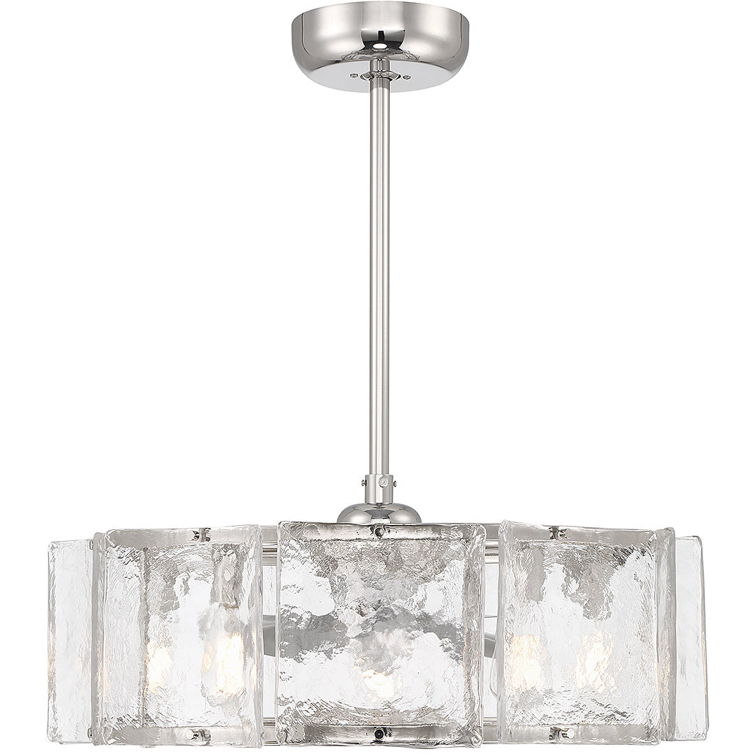 Genry 5-Light LED Fan D'Lier
