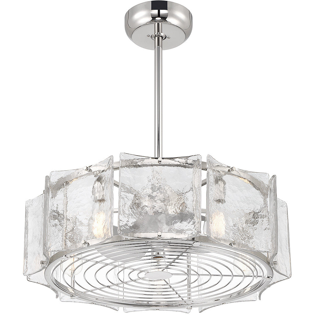 Genry 5-Light LED Fan D'Lier