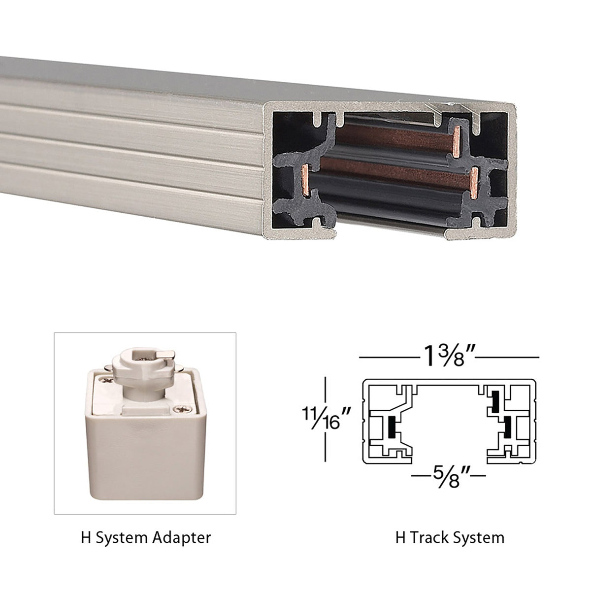 H Track Quick Connect Low Voltage Transformer